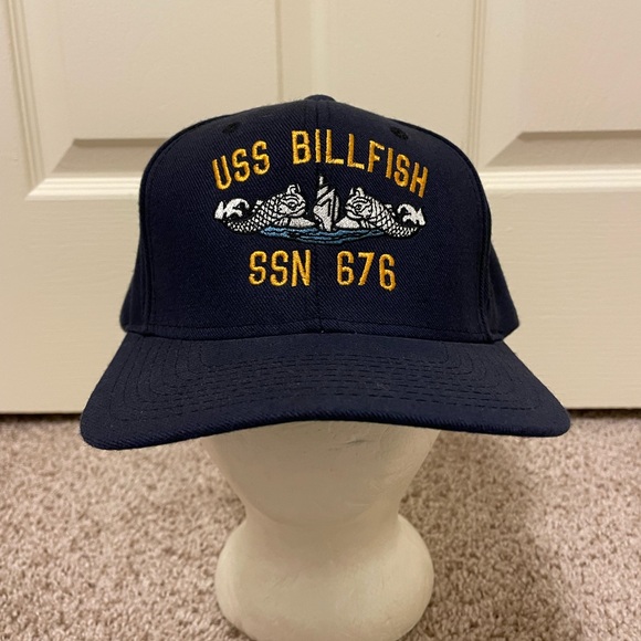 Accessories | Uss Billfish Ssn 676 Ball Cap Direct Embroidered Us Navy ...